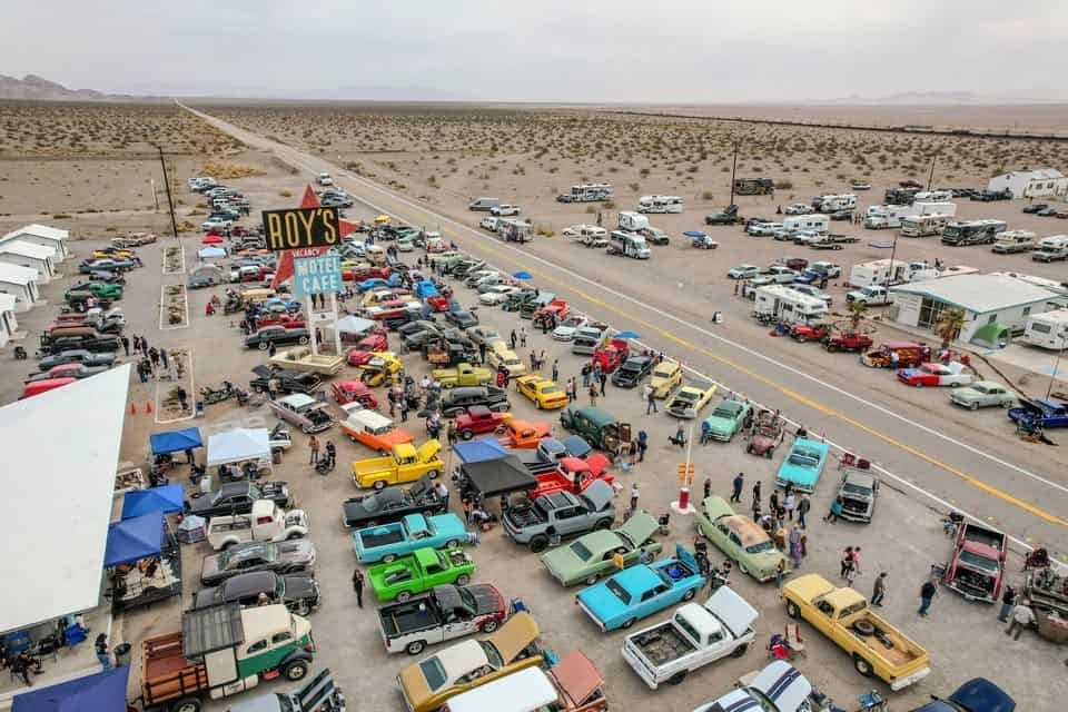 Roy's Route 66 Cruisin' Car Show – Amboy, CA | CarCruiseFinder