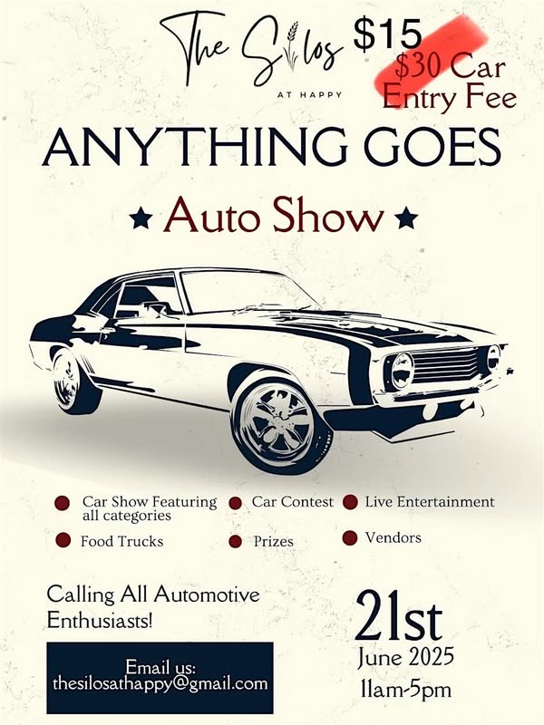 The Silos Anything Goes Auto Show – Happy, TX | CarCruiseFinder