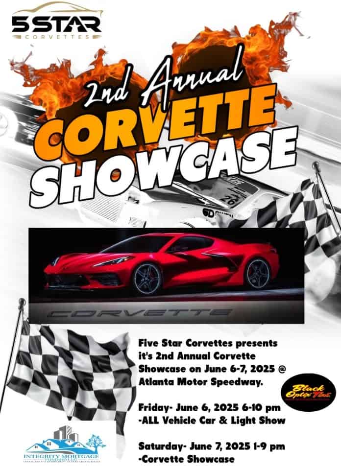 5 Star Corvettes present: 2nd Annual Corvette Showcase – Hampton, GA ...