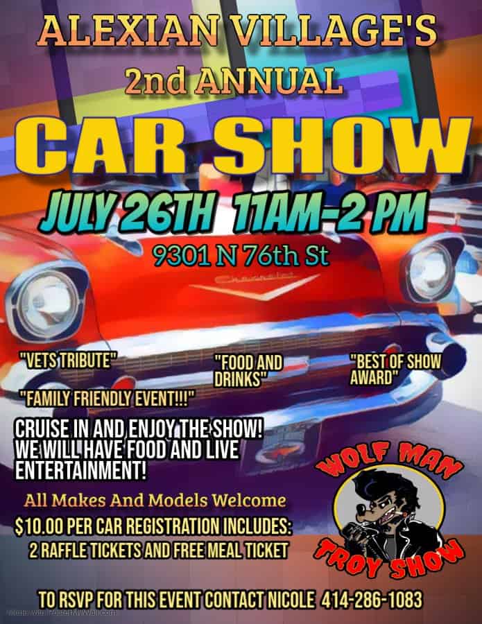 Alexian Villages 2nd Annual Car Show – Milwaukee, WI | CarCruiseFinder