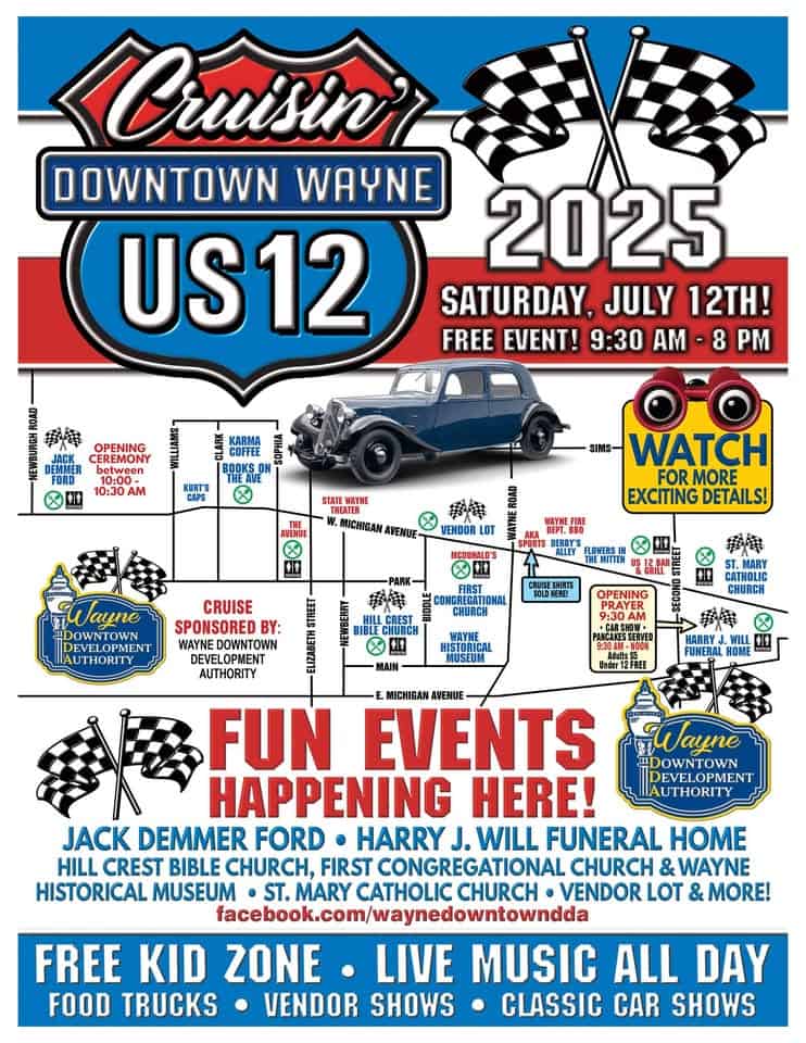 Cruisin Downtown Wayne US12 Cruise – Wayne, MI | CarCruiseFinder