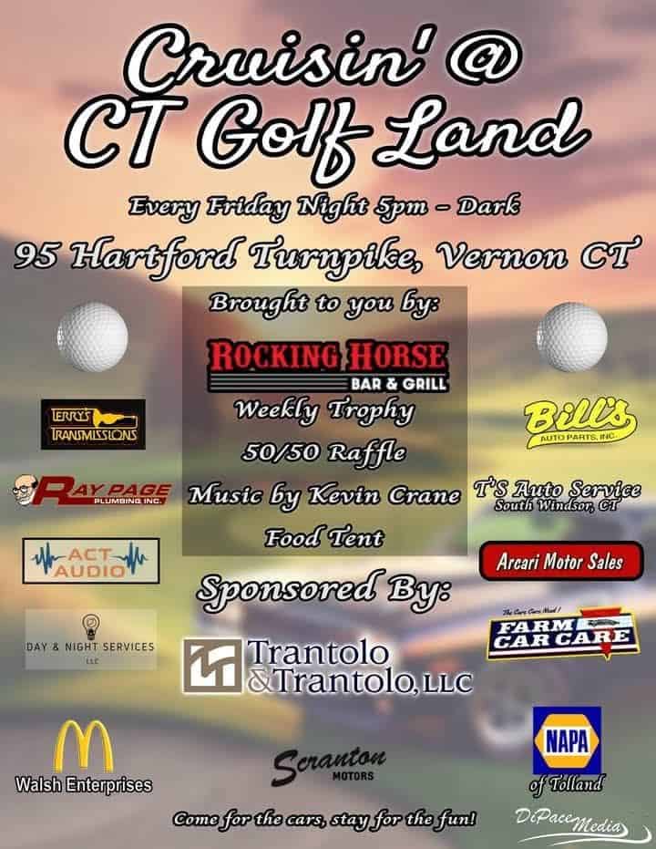 Crusin @ CT Golf Land – Vernon, CT | CarCruiseFinder