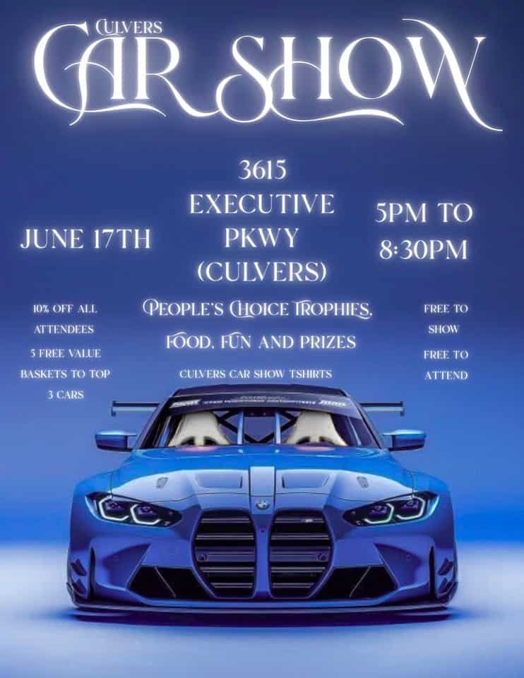 Culver's Car Show – Toledo, OH | CarCruiseFinder
