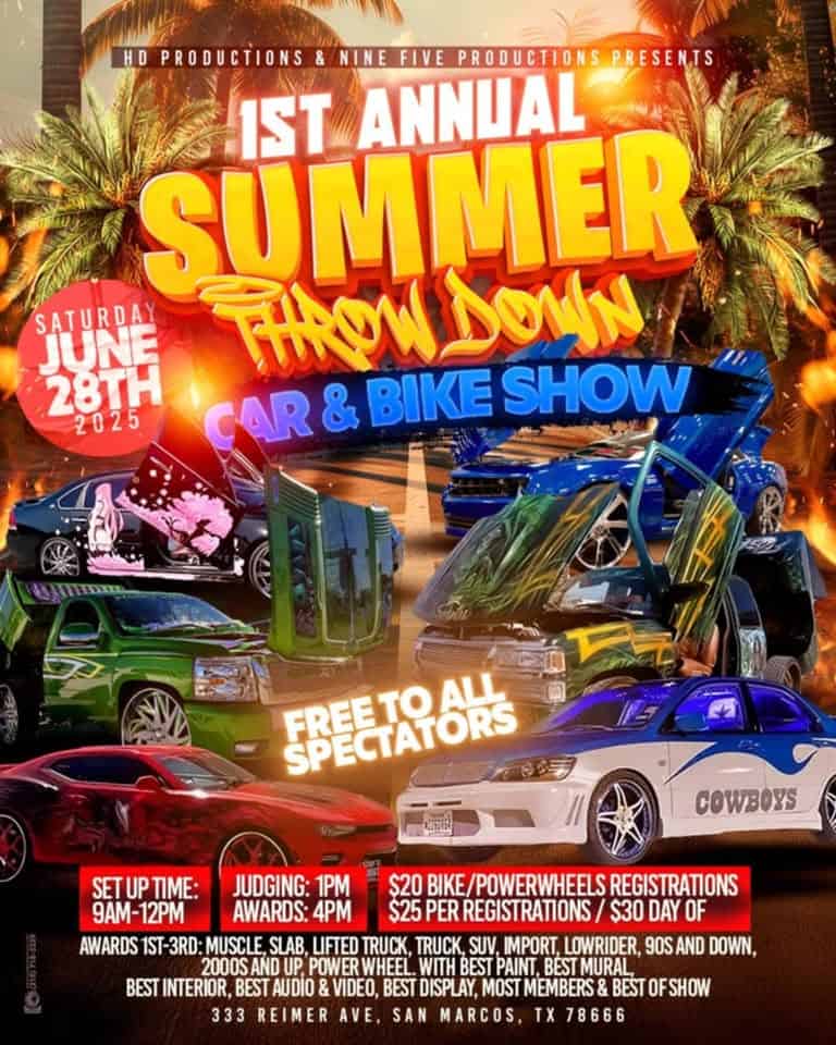 HD PRODUCTION/ NINE FIVE PRODUCTIONS 1st ANNUAL SUMMER THOW DOWN CAR ...