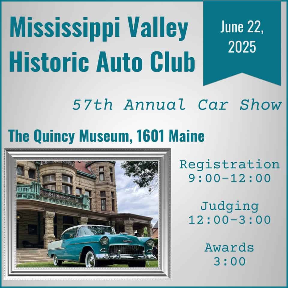 Historic Car Show – Quincy, IL | CarCruiseFinder