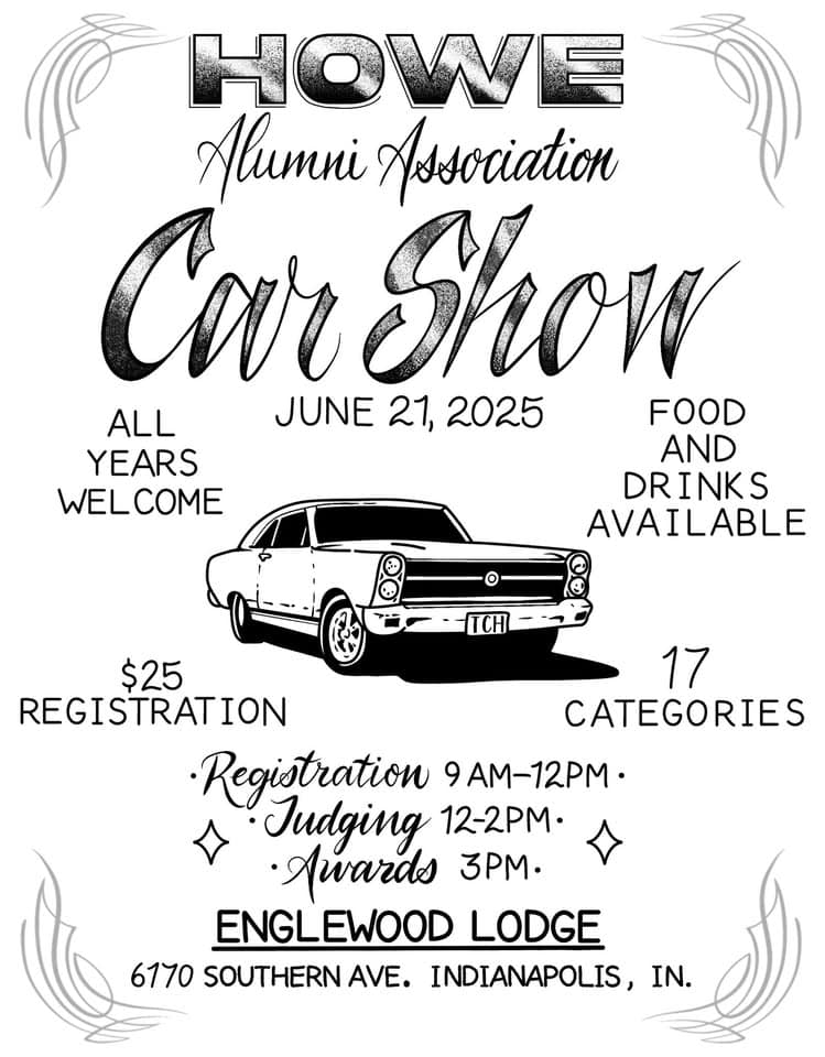 Howe Alumni Car Show hosted at Englewood Lodge – Indianapolis, IN ...