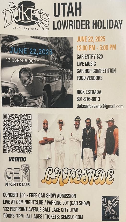Lowrider Holiday Celebration & Concert at Gem Lakeside Nightclub – Salt ...