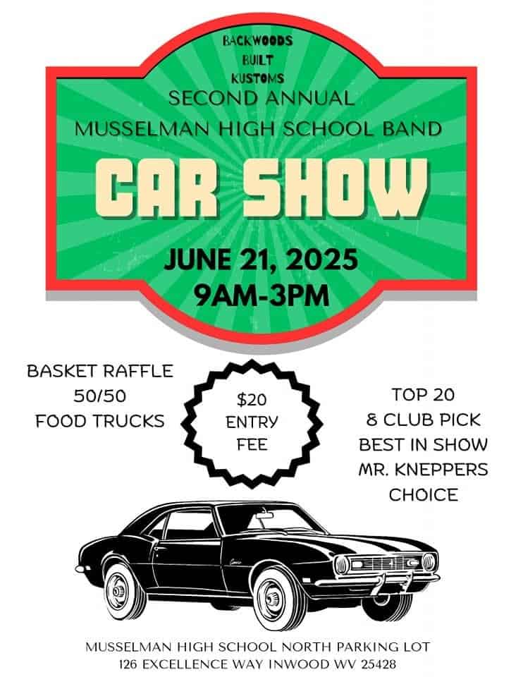 Musselman High School Band Car Show – Inwood, WV | CarCruiseFinder