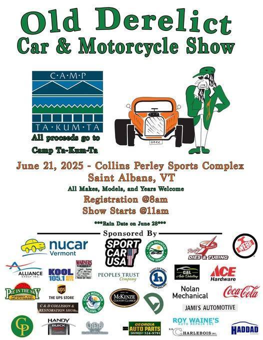Old Derelict Car & Motorcycle Show – Saint Albans, VT | CarCruiseFinder
