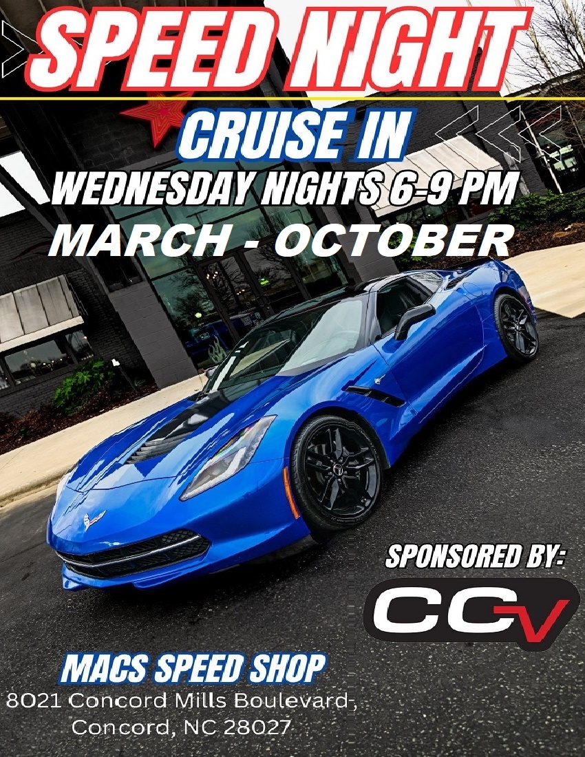 Speed Night Cruise-In – Concord, NC | CarCruiseFinder