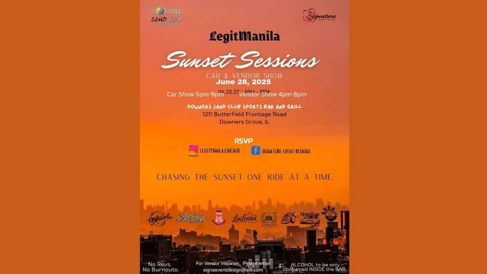 Sunset Sessions Car and Vendor Show – Downers Grove, IL | CarCruiseFinder