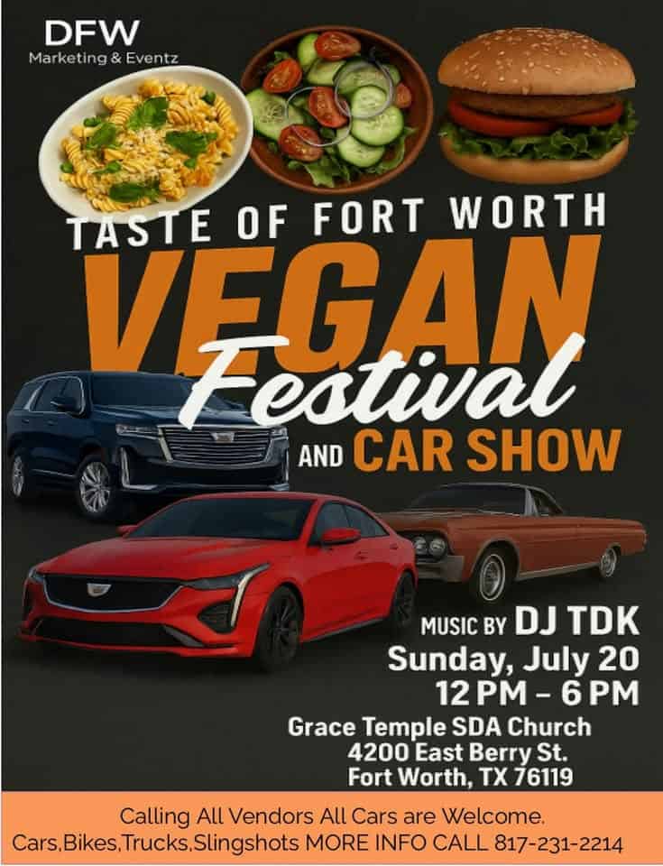 Taste of Fort Worth Vegan Festival & Car Show – Fort Worth, TX ...