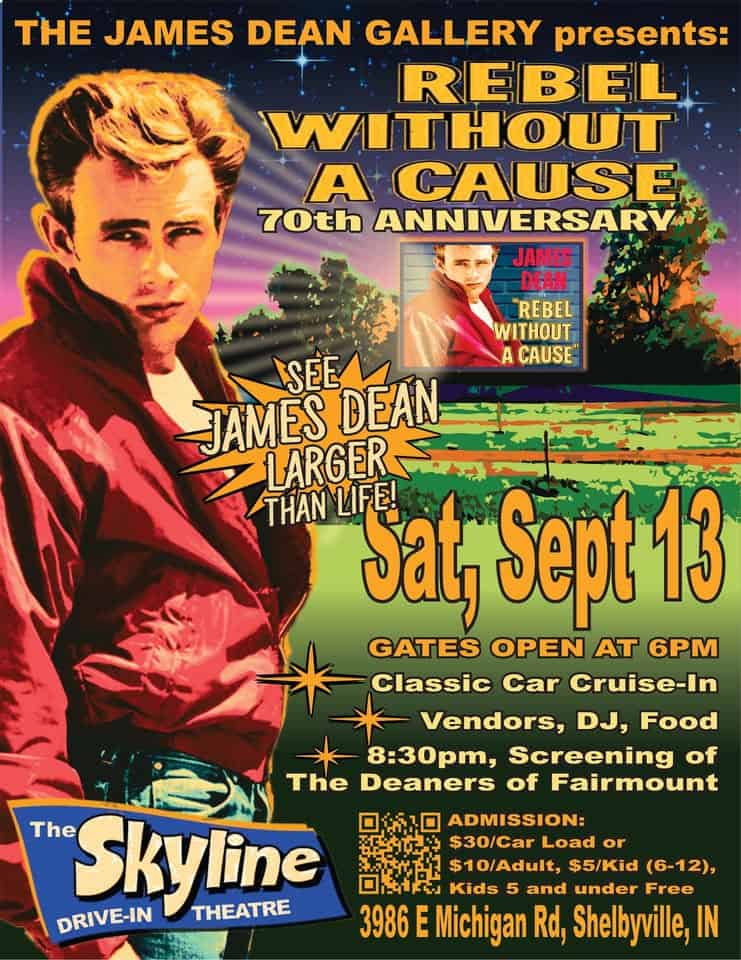 The James Dean Gallery presents Rebel Without Cause 70th Anniversary ...