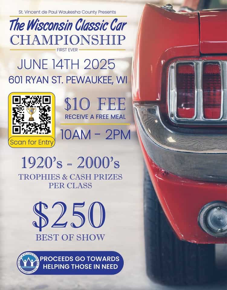 Wisconsin Classic Car Championship – Pewaukee, WI | CarCruiseFinder