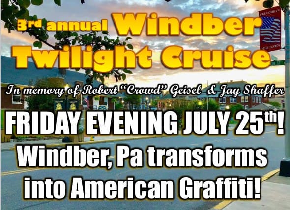 3nd Annual Crowd’s Twilight Cruise – Windber, PA | CarCruiseFinder