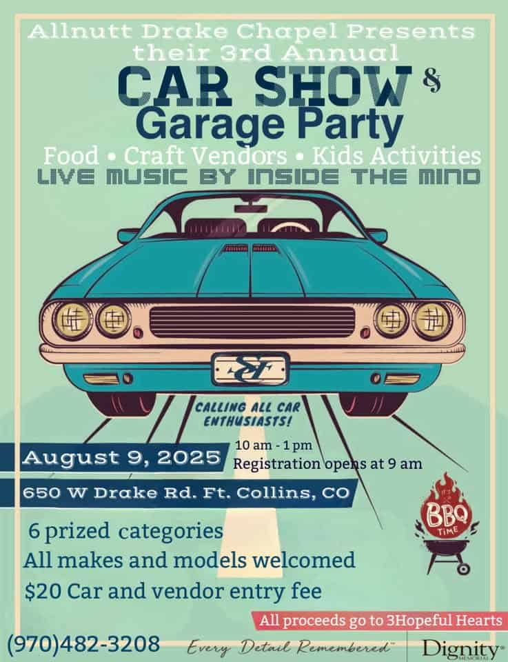 3rd Annual Car Show & Garage Party – Fort Collins, CO | CarCruiseFinder