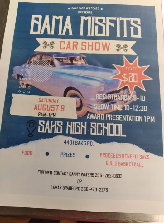 Bama Misfits Car Show – Saks, AL | CarCruiseFinder