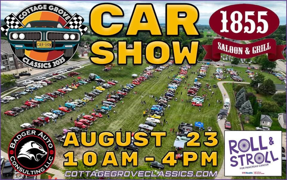 Cottage Grove Classics Car Show 2025 – Cottage Grove, WI | CarCruiseFinder