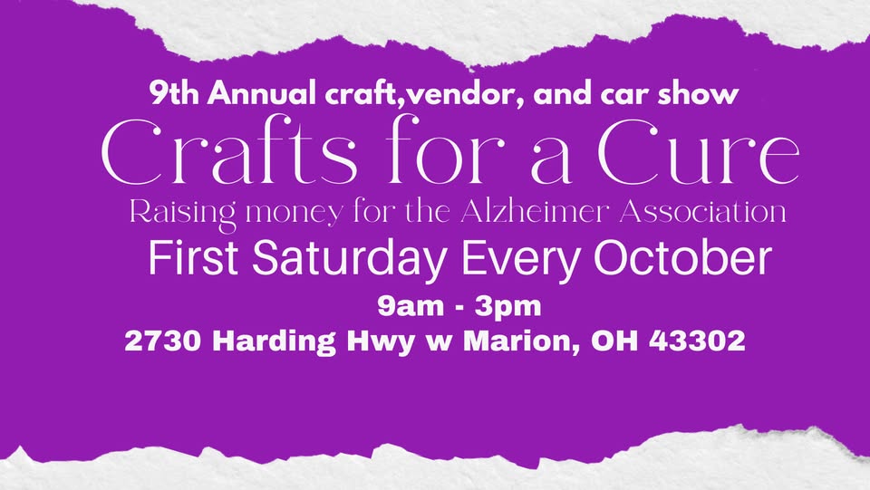 Crafts for a Cure Craft, Vendor and Car show – Marion, OH | CarCruiseFinder