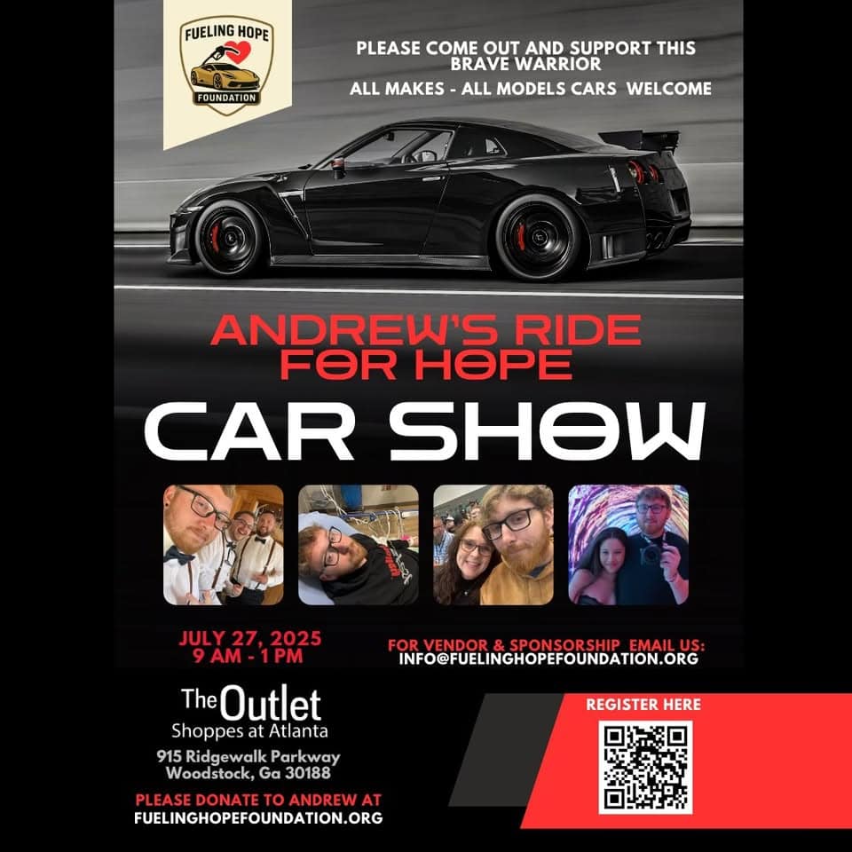 Fueling Hope Foundation Presents: Andrew's Ride For Hope Car Show ...