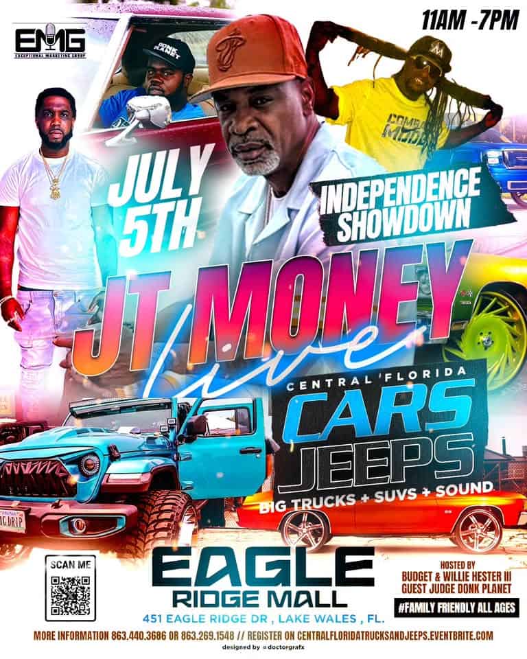 Independence Car . Jeep. Truck show with JT Money – Lake Wales, FL ...