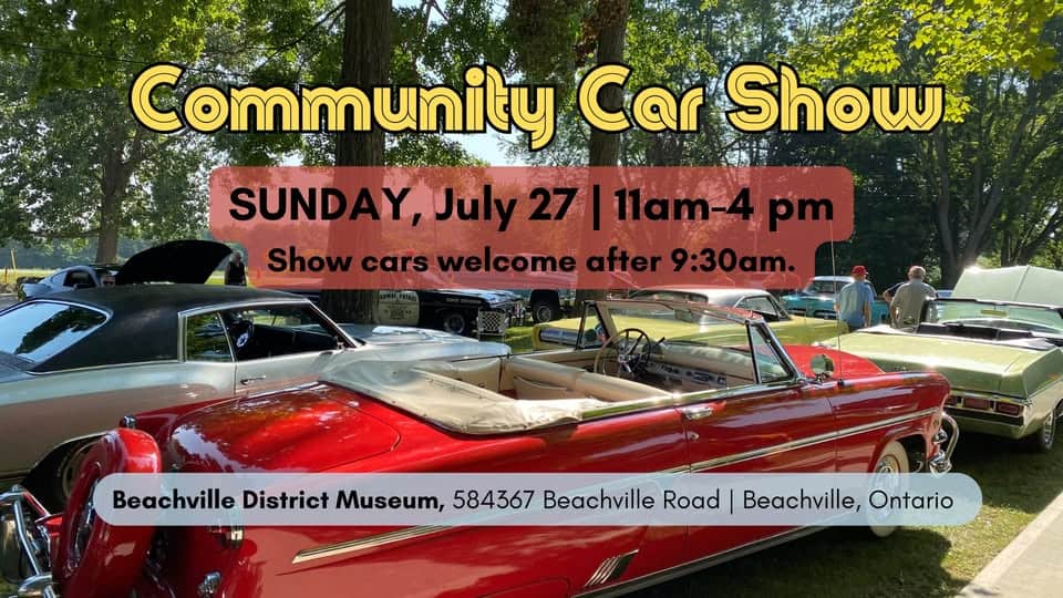 July Community Car Show – South-West Oxford, ON | CarCruiseFinder