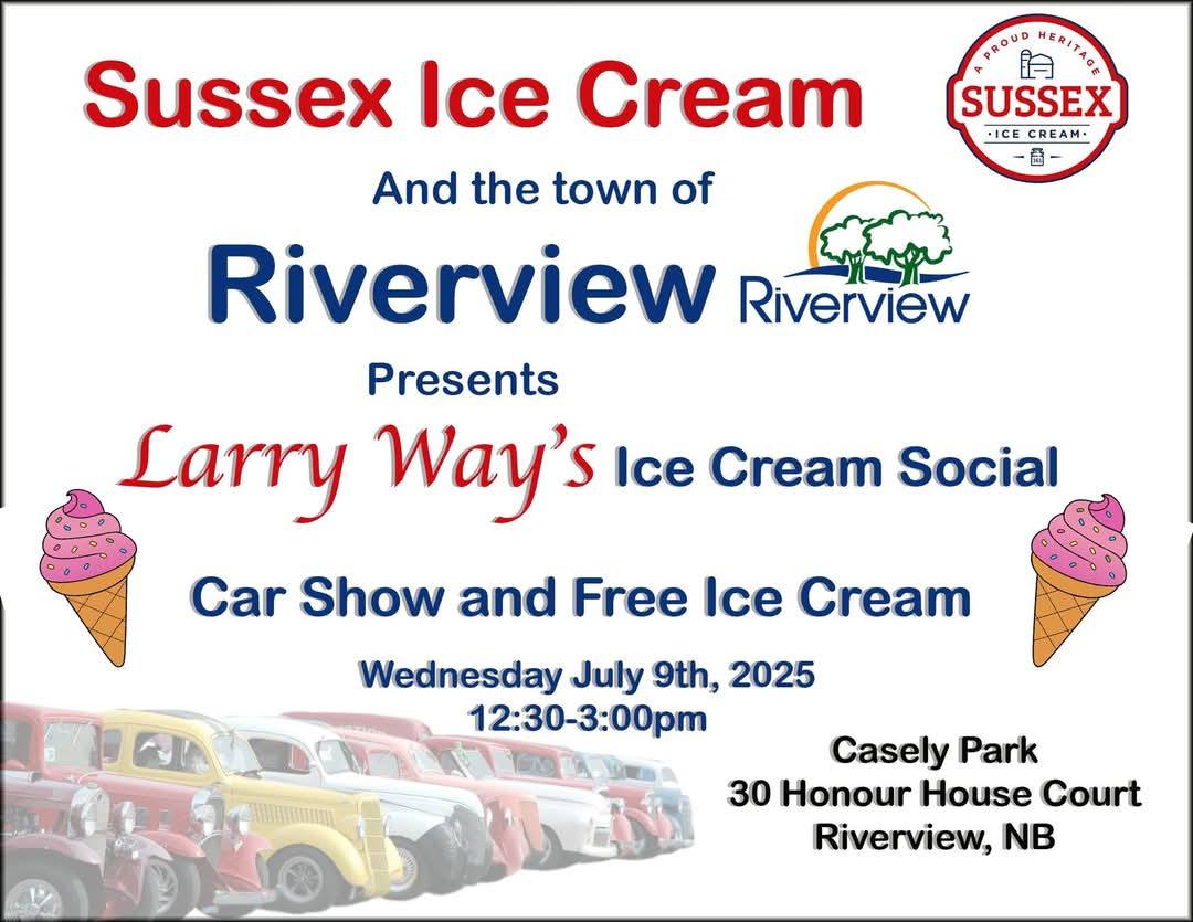 Larry Way's Ice Cream Social Car Show and Free Ice Cream – Riverview ...