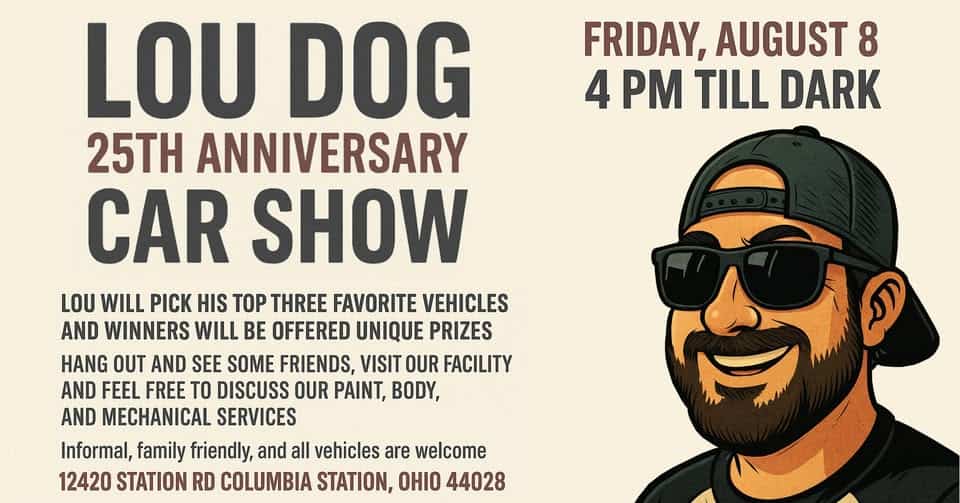 Lou Dog’s 25-Year Burnout Bash – Car Show & Celebration! – Station, OH ...