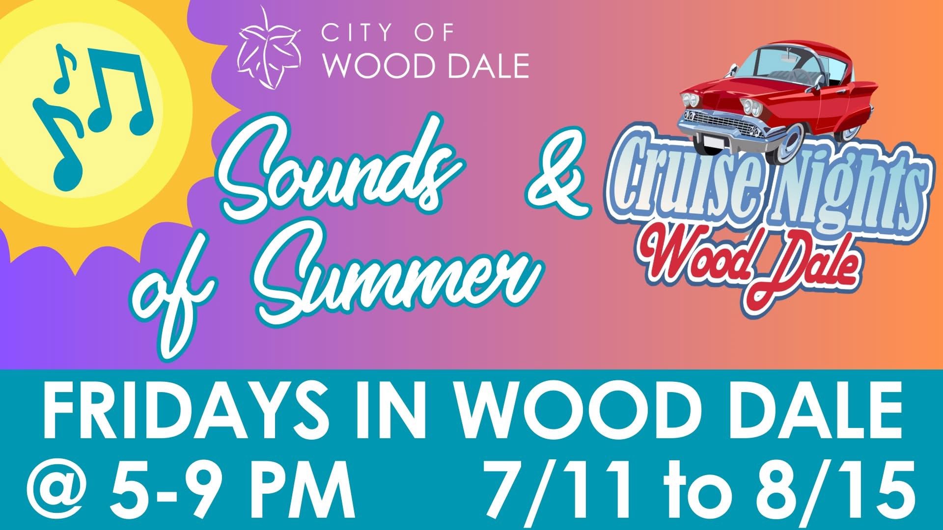Sounds of Summer Cruise Nights of Summer Wood Dale – Wood Dale, IL ...