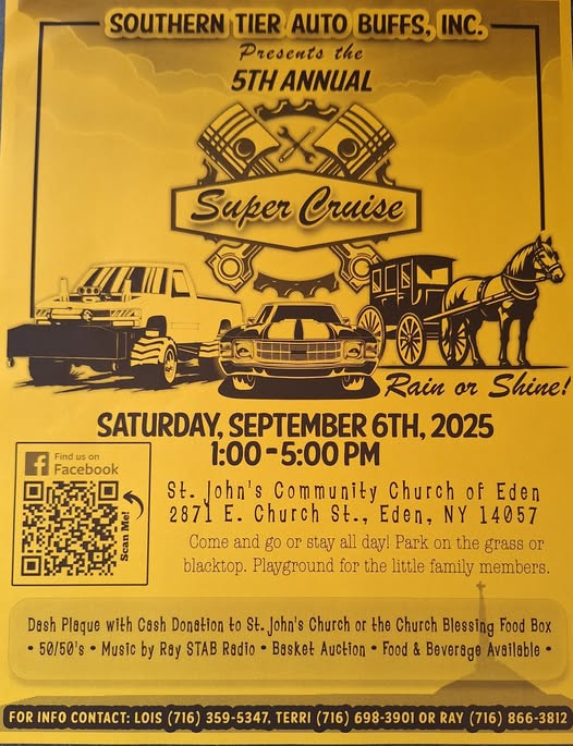 5th Annual Super Cruise – Eden, NY | CarCruiseFinder