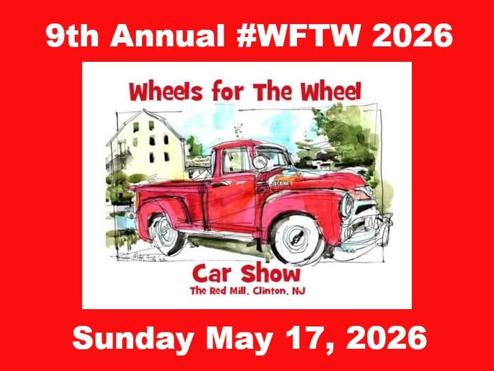 9th Annual Wheels for The Wheel Car Show – Clinton, NJ | CarCruiseFinder