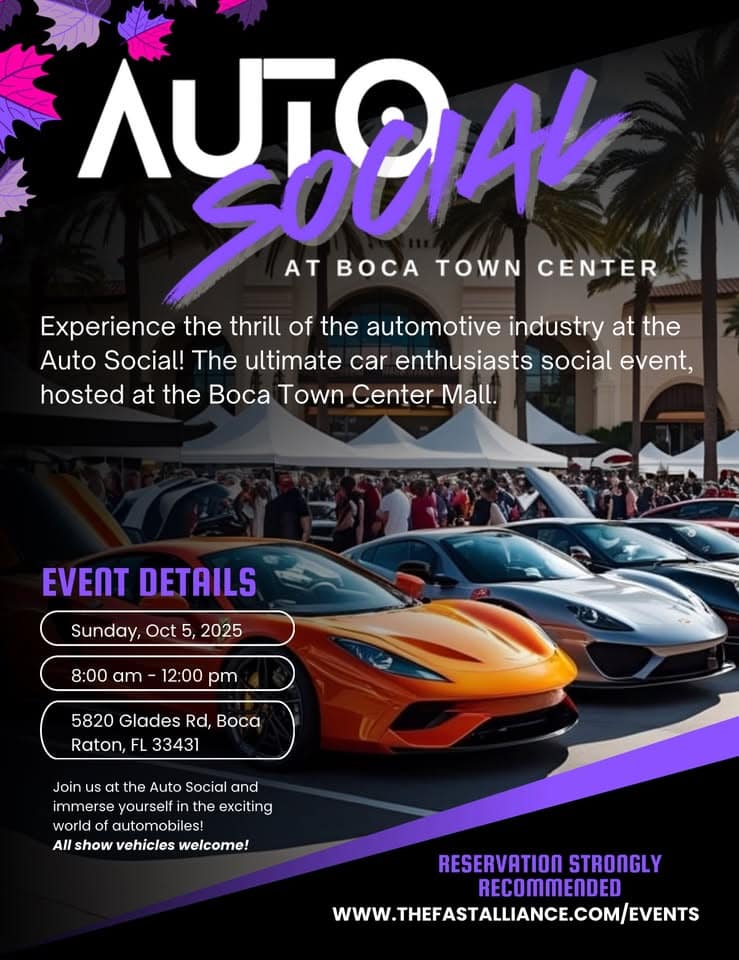 Auto social – Boca Raton, FL | CarCruiseFinder