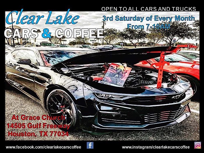Clear Lake Cars & Coffee – Houston, TX | CarCruiseFinder