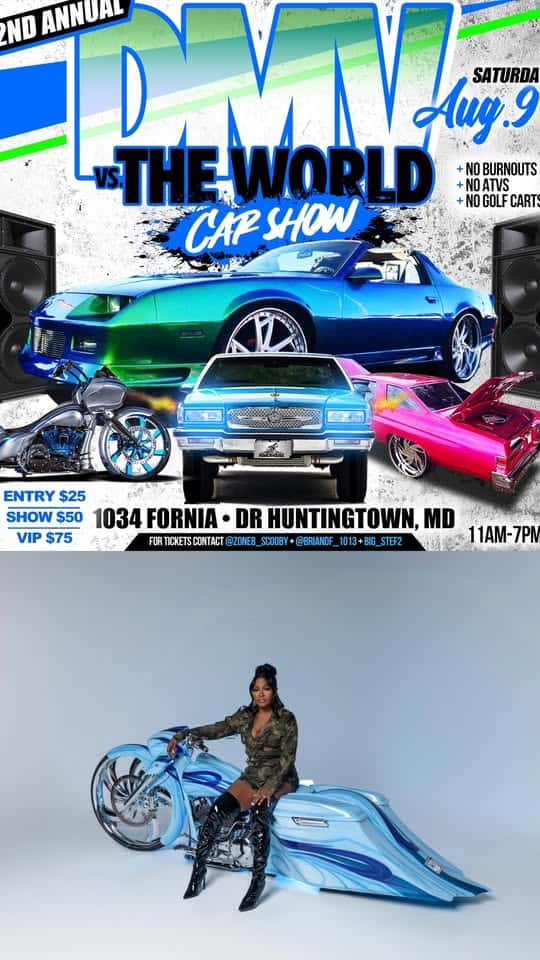 Dmv Vs The World 2nd Annual Car/Bike Show – Huntingtown, MD ...