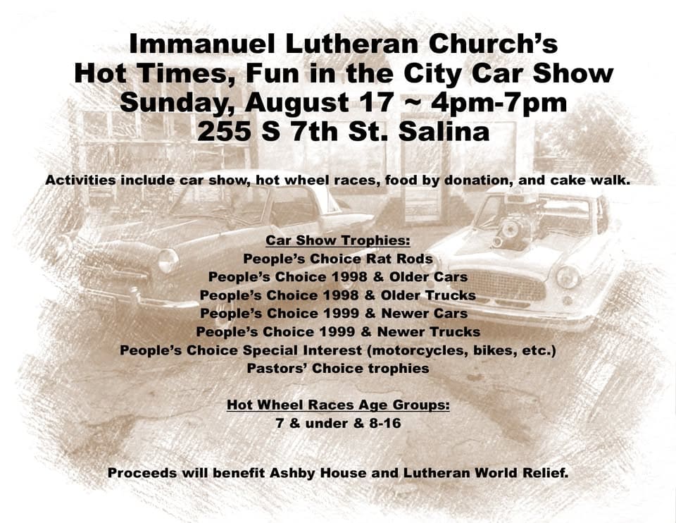 Hot Times, Fun in the City Car Show – Salina, KS | CarCruiseFinder