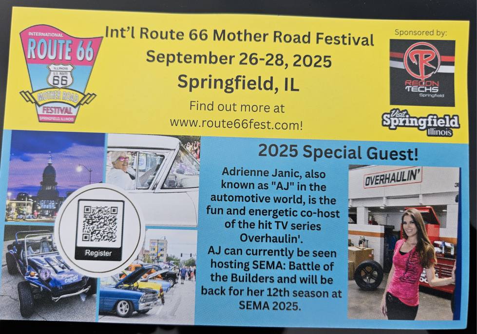 International Route 66 Mother Road Festival – Springfield, IL ...