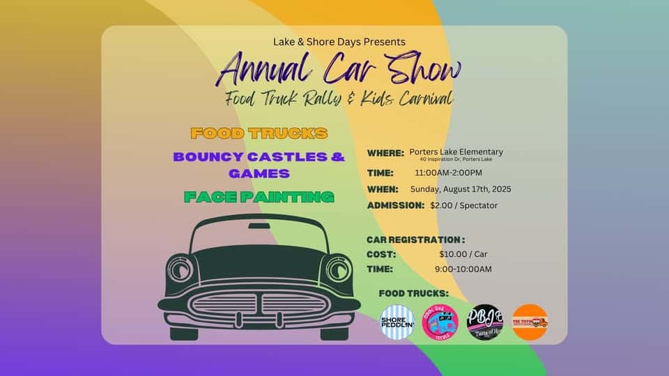 Lake & Shore Days: Car Show, Food Truck Rally + Kids Carnival – Halifax ...