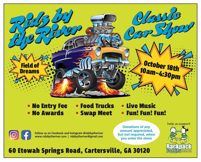 Rids By The River Classic Car Show – Cartersville, GA | CarCruiseFinder