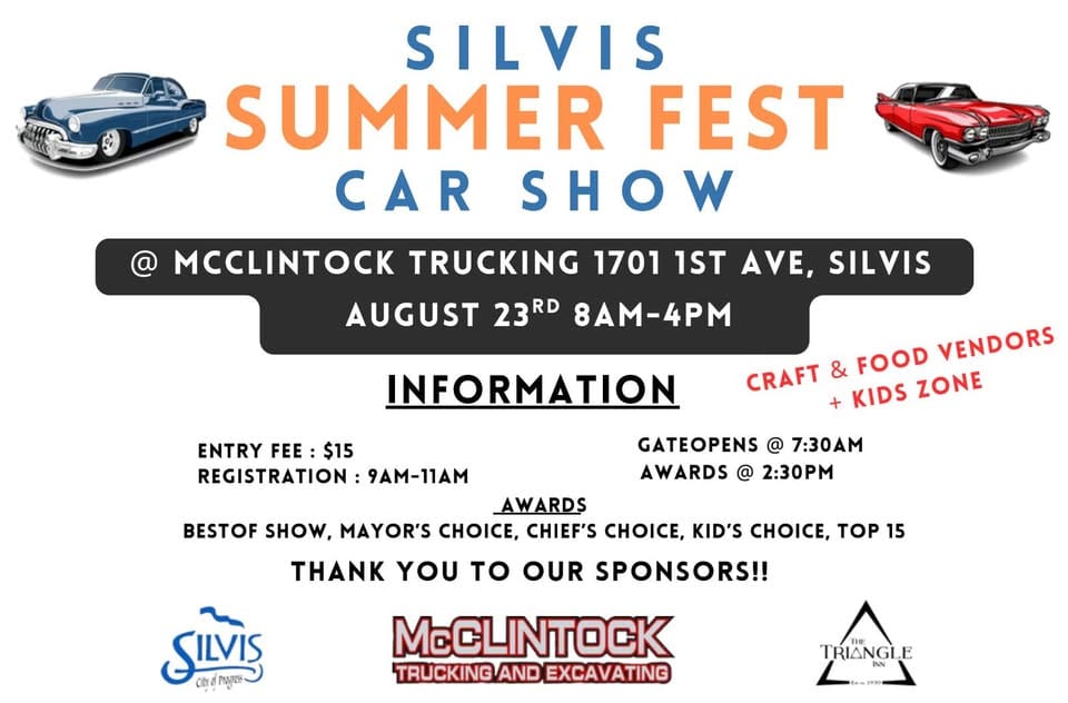Silvis Summer Fest and Car Show – Silvis, IL | CarCruiseFinder