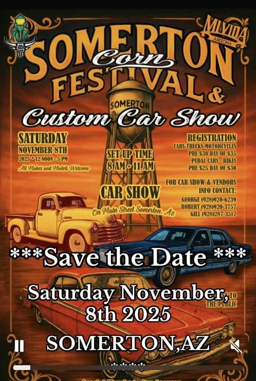 Somerton Festival & Custom Car Show – Somerton, AZ | CarCruiseFinder