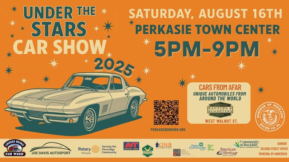 Under the Stars Car Show 2025 – Perkasie, PA | CarCruiseFinder