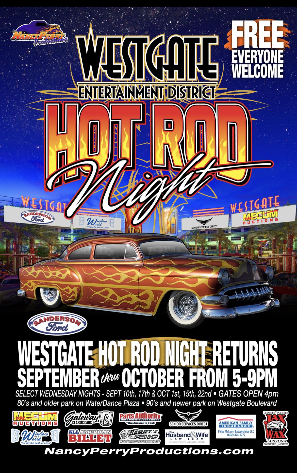 Westgate Hot Rod Night – Glendale, AZ | CarCruiseFinder