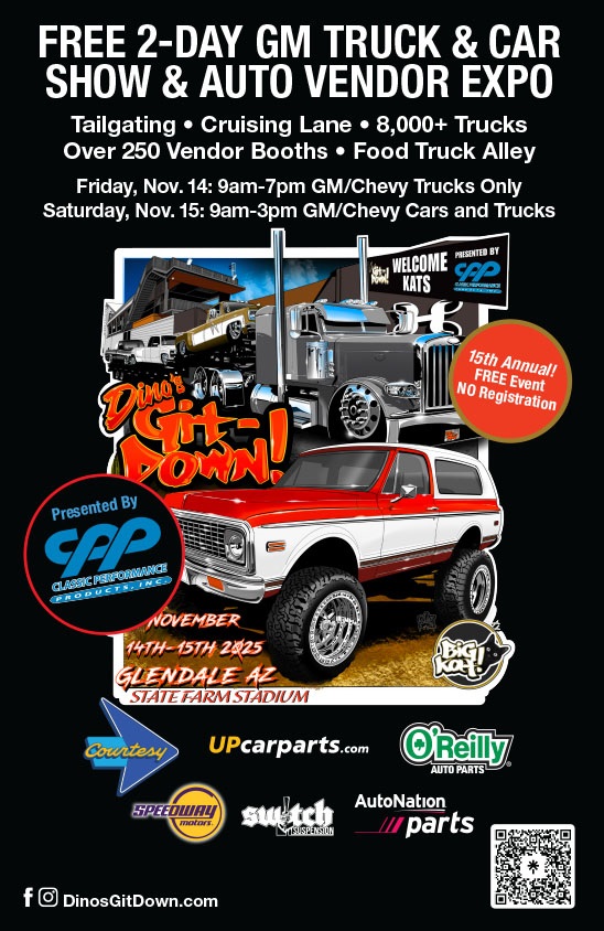 2-Day GM Truck & Car Show & Auto Vendor Expo – Glendale, AZ ...