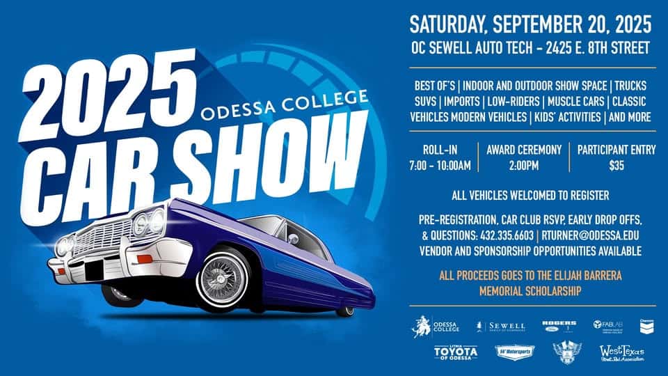 2025 Odessa College Car Show – Odessa, TX | CarCruiseFinder