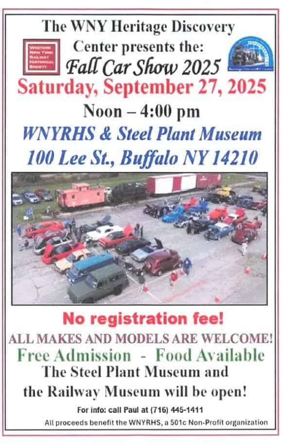 Fall Car Show 2025 – Buffalo, NY | CarCruiseFinder
