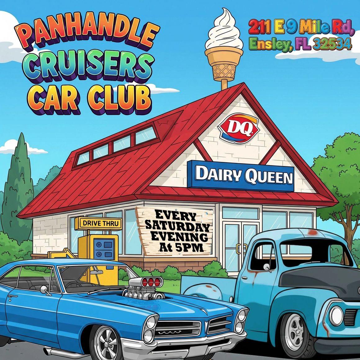 Panhandle Cruisers Car Club – Ensley, FL | CarCruiseFinder