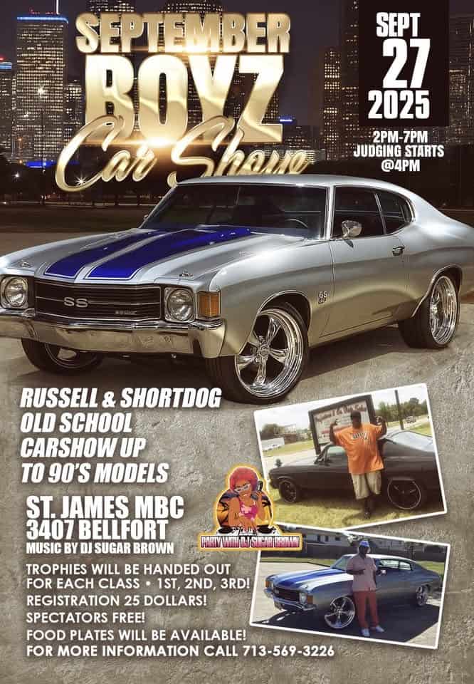 September Boyz Old School Car Show – Houston, TX | CarCruiseFinder