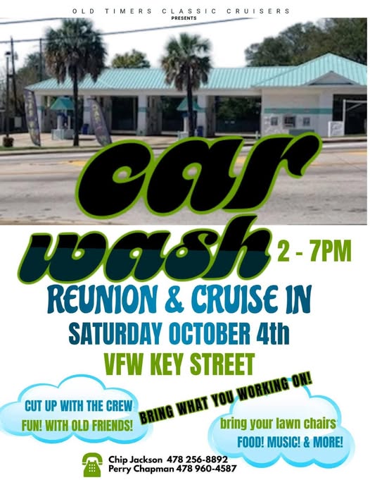 Old Timers Classic Cruisers Reunion & Cruise In – Macon, GA ...