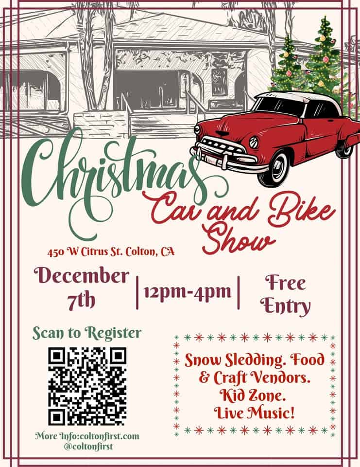 Christmas Car & Bike Show – Colton, CA | CarCruiseFinder