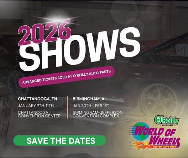 O'Reilly World of Wheels Auto Show – Chattanooga, TN | CarCruiseFinder